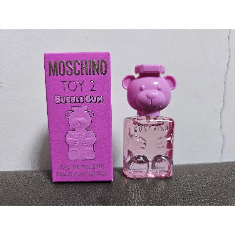 Moschino Toy 2 Mini Perfumes Original Bubblegum 5ml Edt | Shopee ...