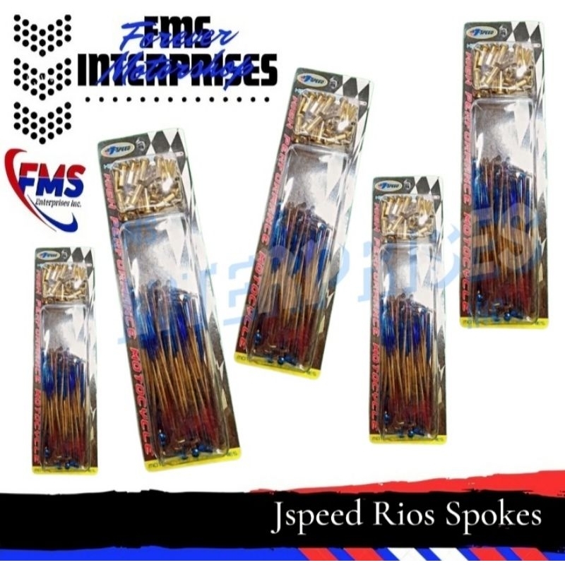 Jspeed Rios Spokes (9×184, 10×184, 9×161, 10×47, 10×120, 9×157 ...