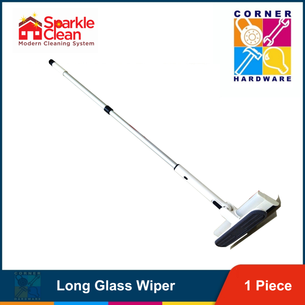Sparkle Clean Long Glass Wiper – Extra Long Window Wiper & Sponge ...