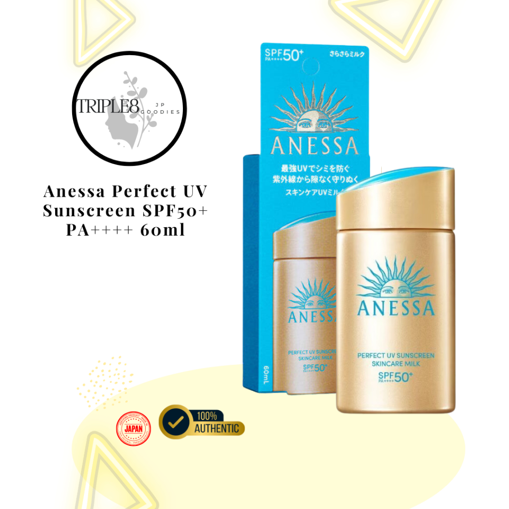 Anessa Perfect UV Sunscreen SPF50+ PA++++ 60ml | Shopee Philippines