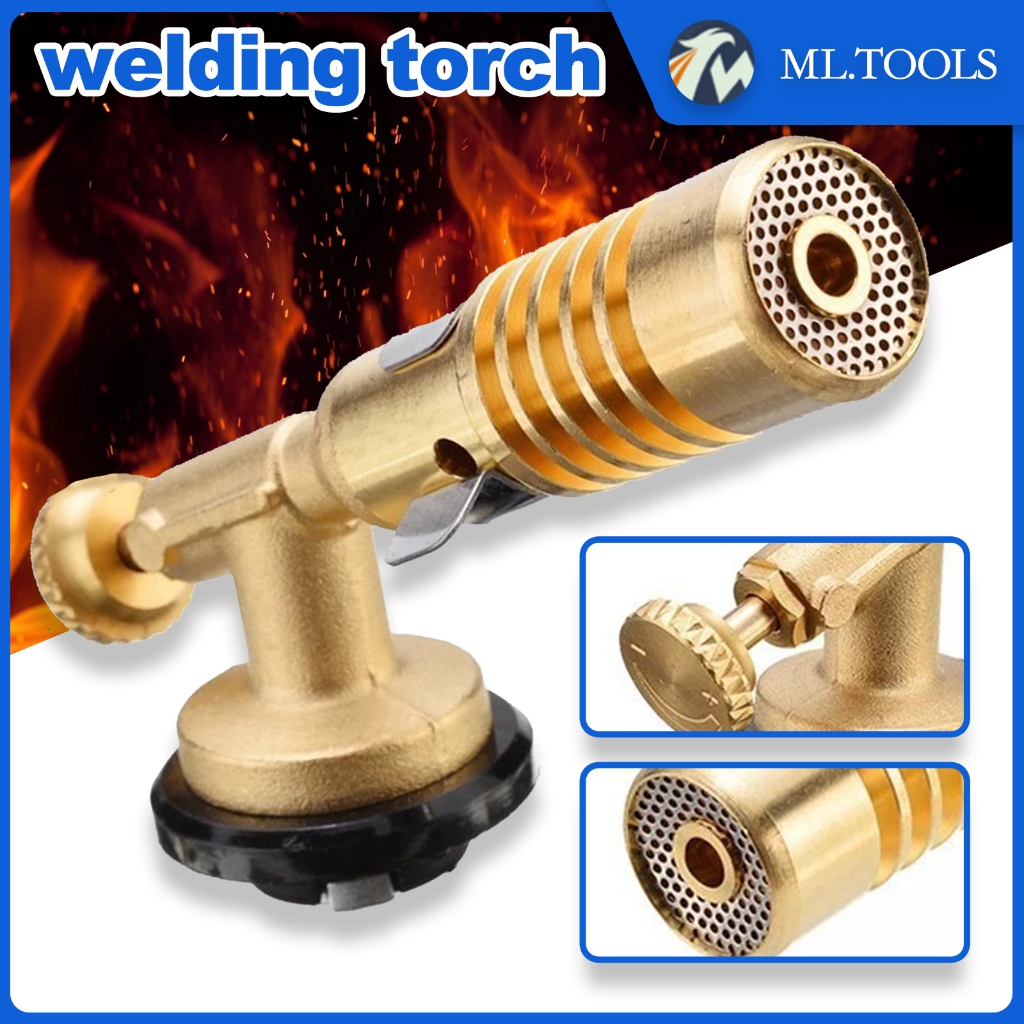 Portable Gas Torch Butane Gas Welding Torch Burner Gas Torch Welding ...
