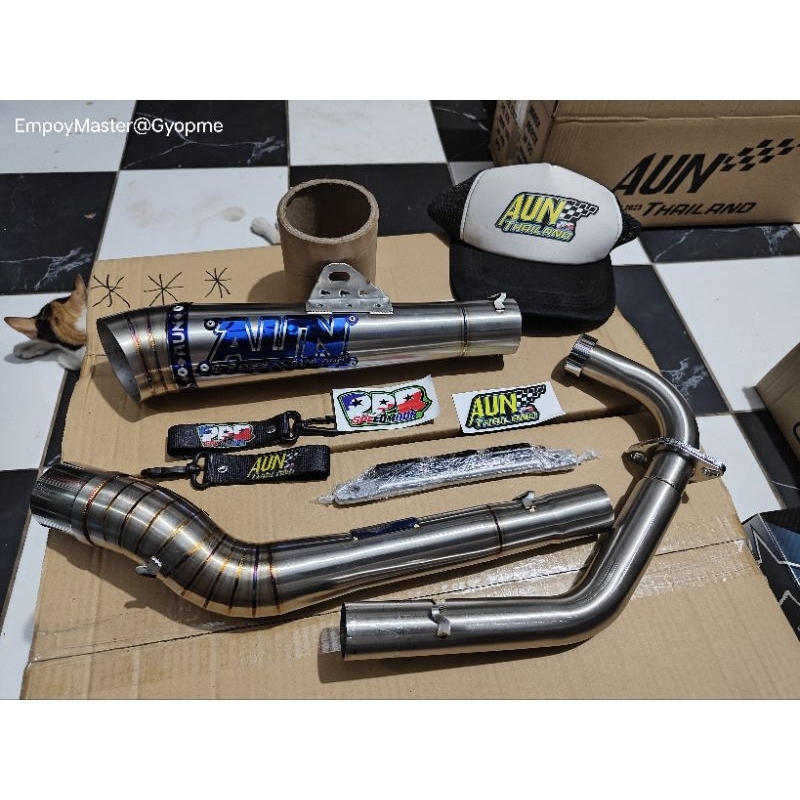 AUN pipe 2024 Raider Sniper Rs Wave Xrm Aerox Nmax Mio sporty fino ...