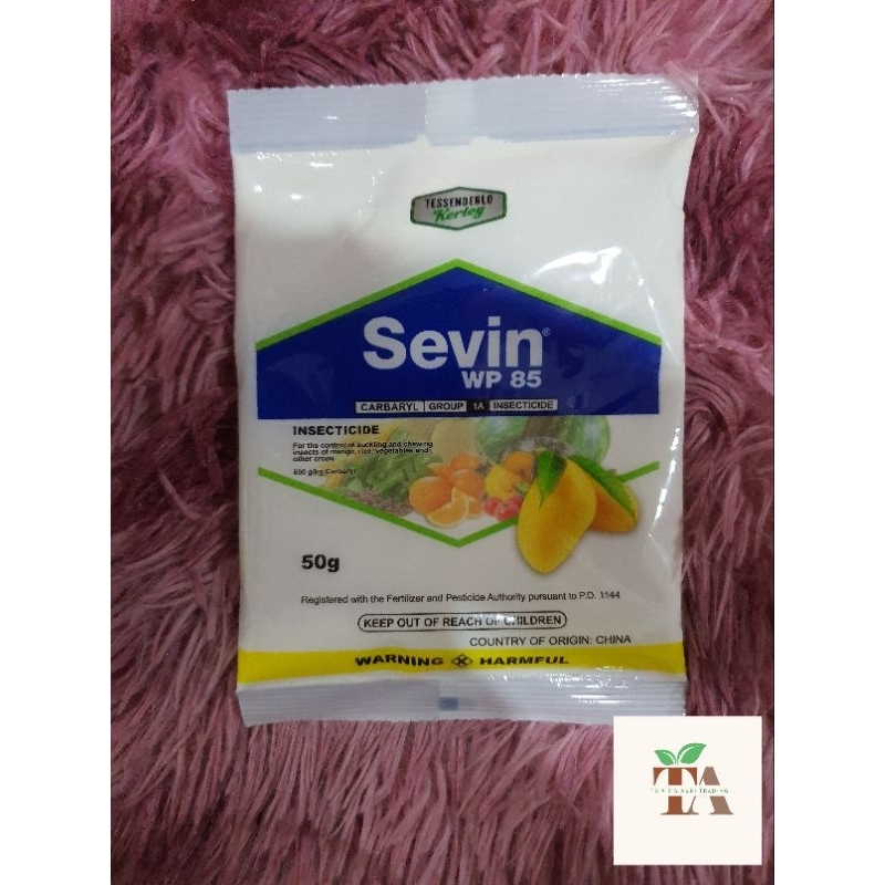Sevin Insecticide 85WP ~ Carbaryl insecticide 50 grams | Shopee Philippines