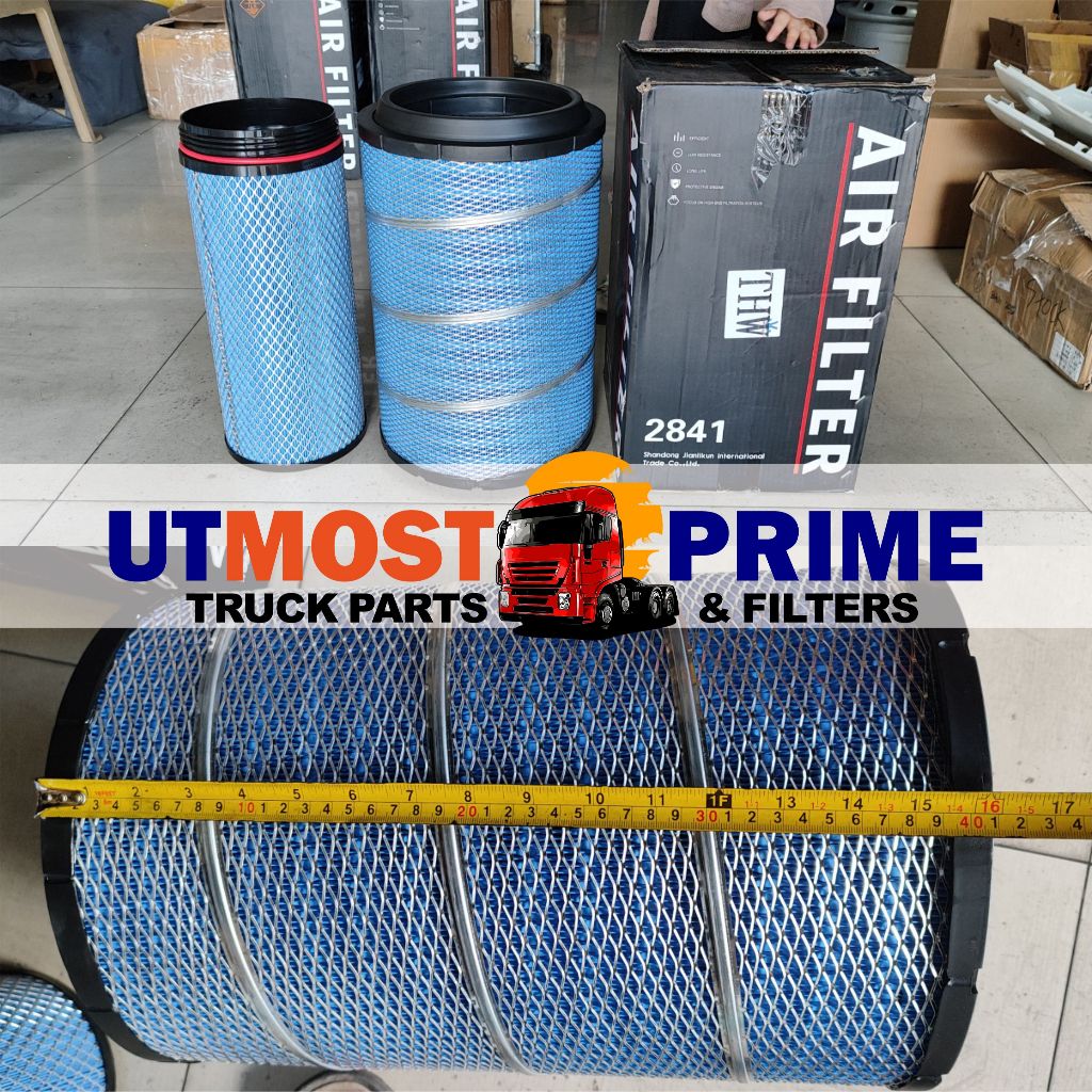 UTMOST PRIME WG9725190102 + WG9725190103 AIR FILTER Howo 280x410 ...