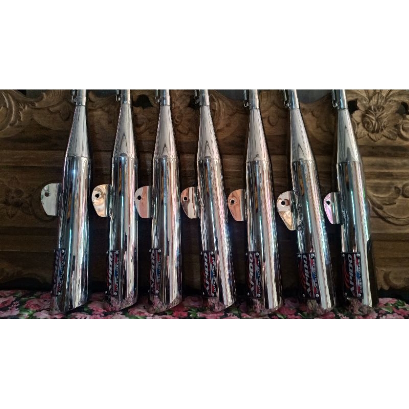 Stainless Chicken Pipe for Wave 100(WITH TATAK) | Shopee Philippines