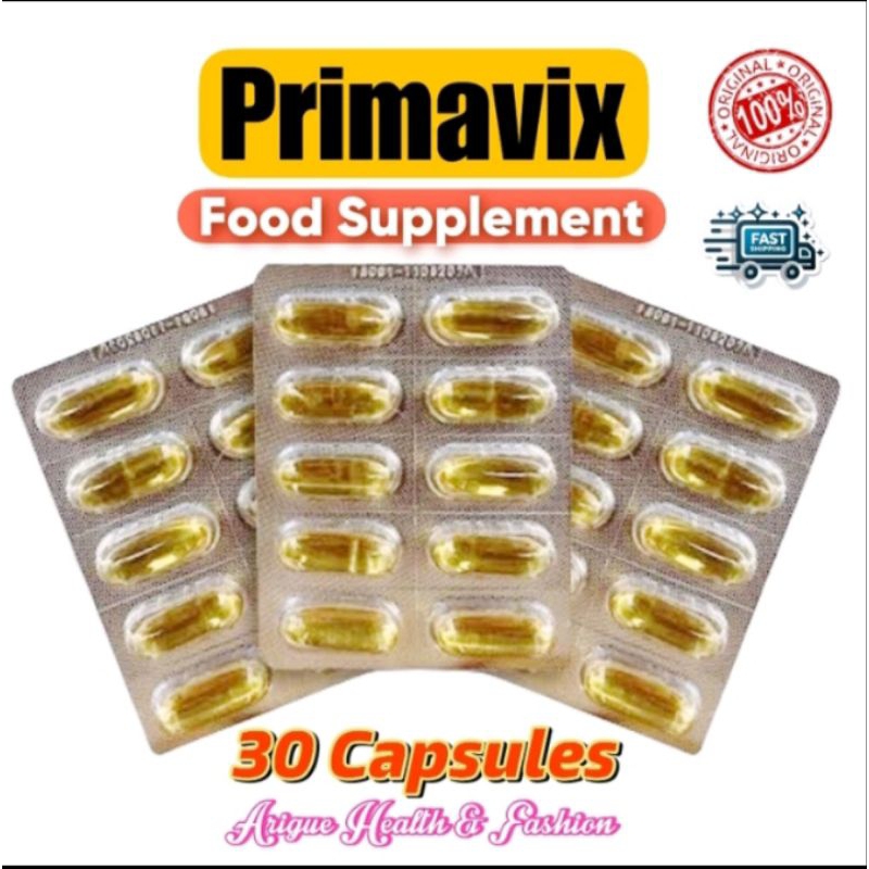 PRIMAVIX Evening Primrose Oil 1000mg - 30 capsules | Shopee Philippines