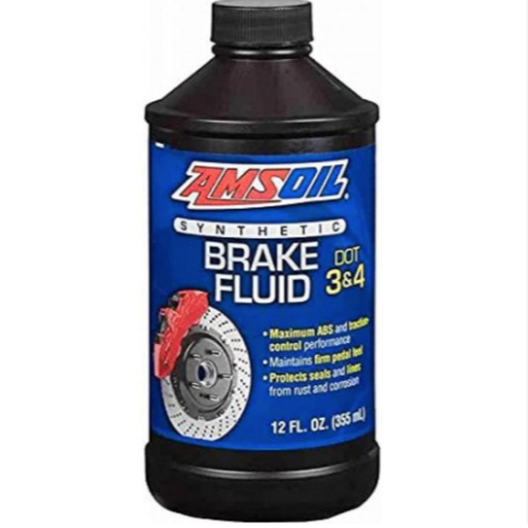 AMSOIL Synthetic Brake Fluid DOT 3&4 (12 oz) | Shopee Philippines