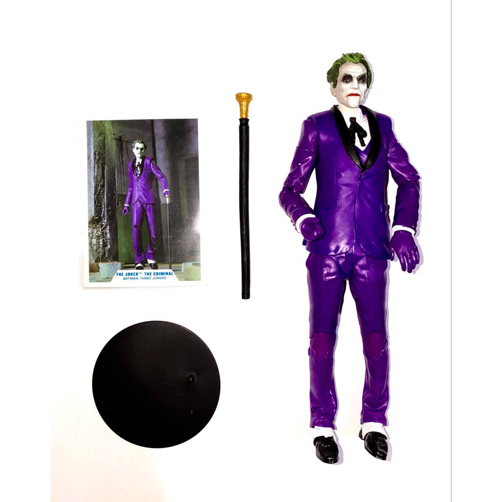 McFarlane - DC Multiverse - The Three Jokers Criminal Joker 7" Action ...