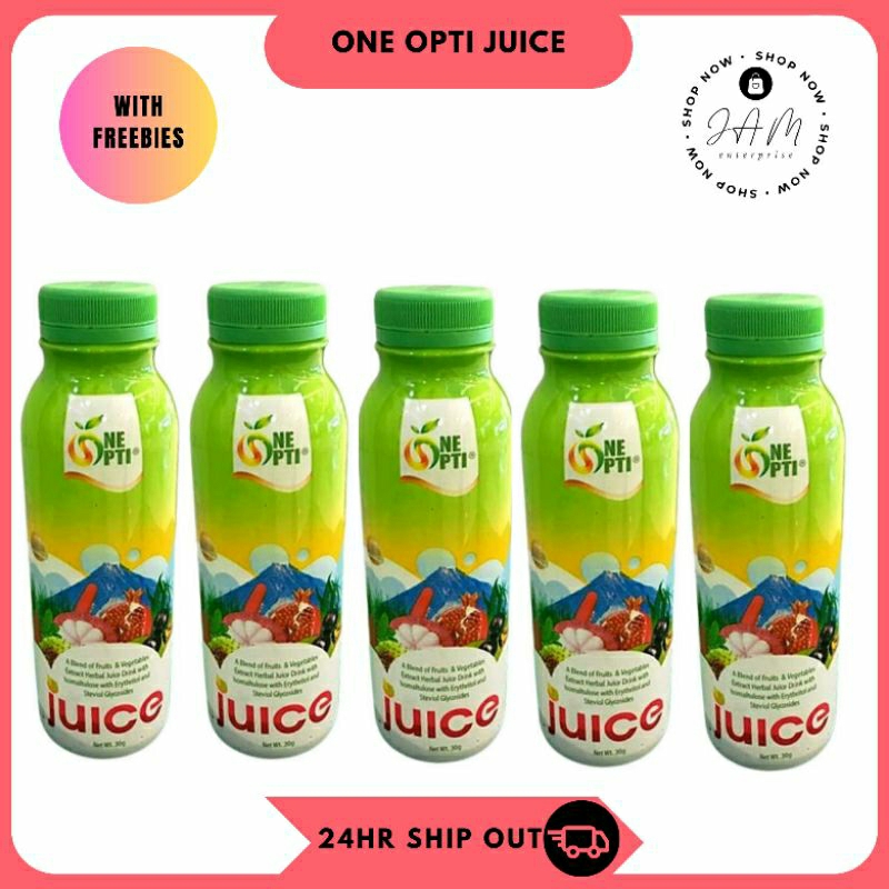 5 Bottles of ONE OPTI JUICE Original Super Antioxidant Immune System ...