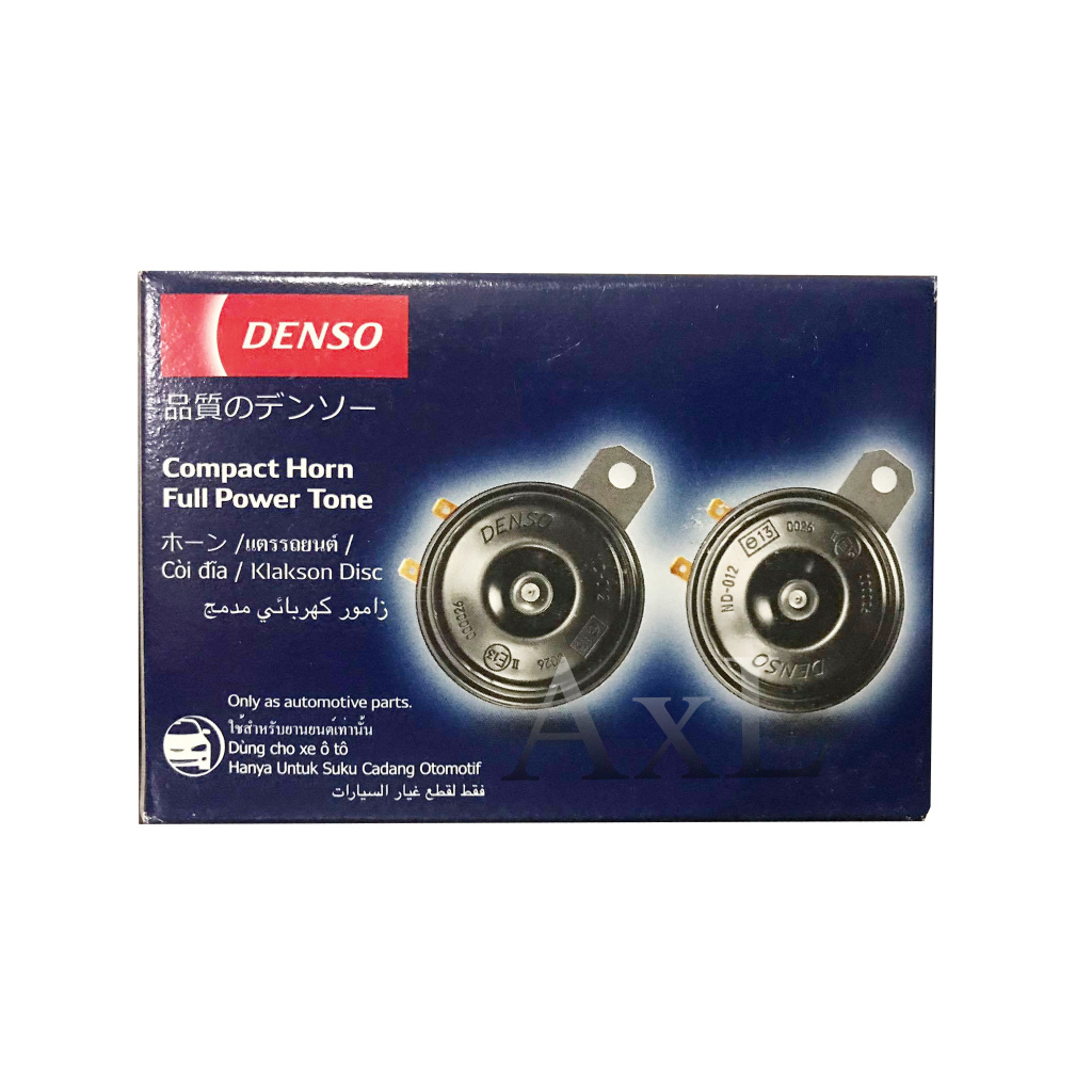 Denso Compact Full Power Tone Horn Disc Type 12V for Motorcycle ...