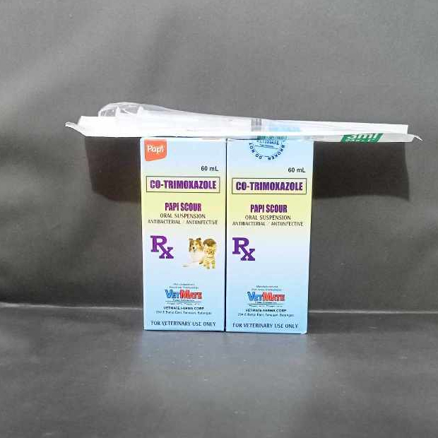 Papi Scour Anti-Bacterial For Pets 60ml with Free Syringe Best Seller ...