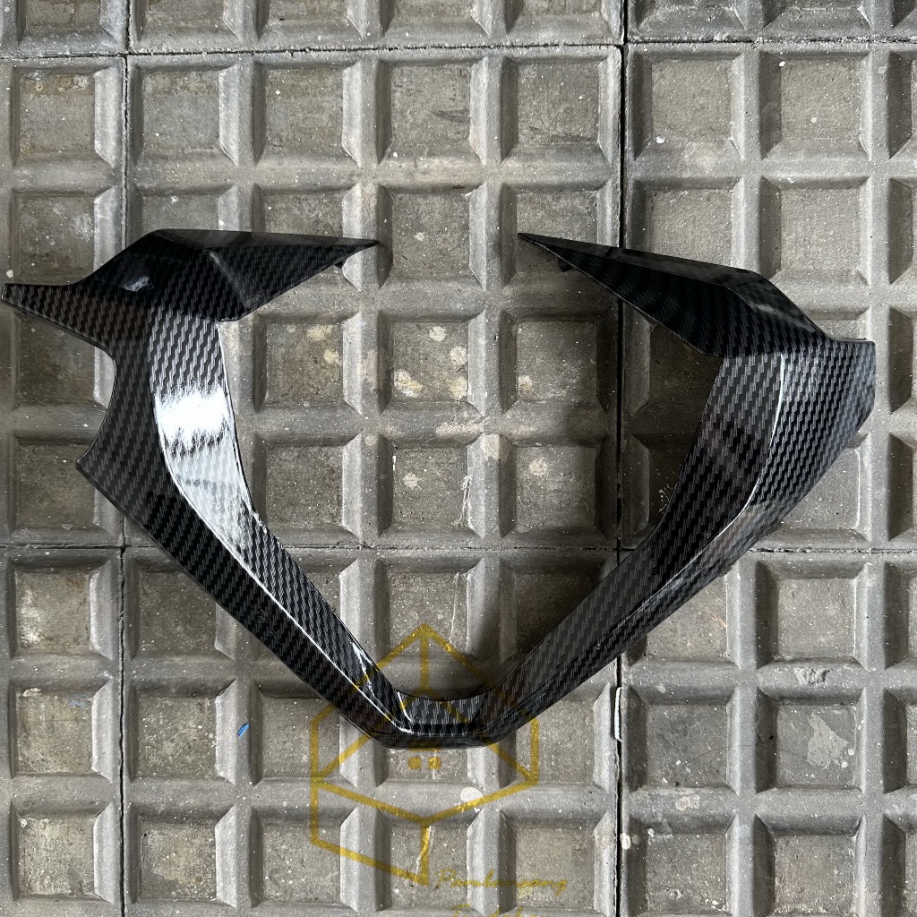 Honda Click 125i/150i V2 Front Handle Top Cover (Carbon Hydrodip ...