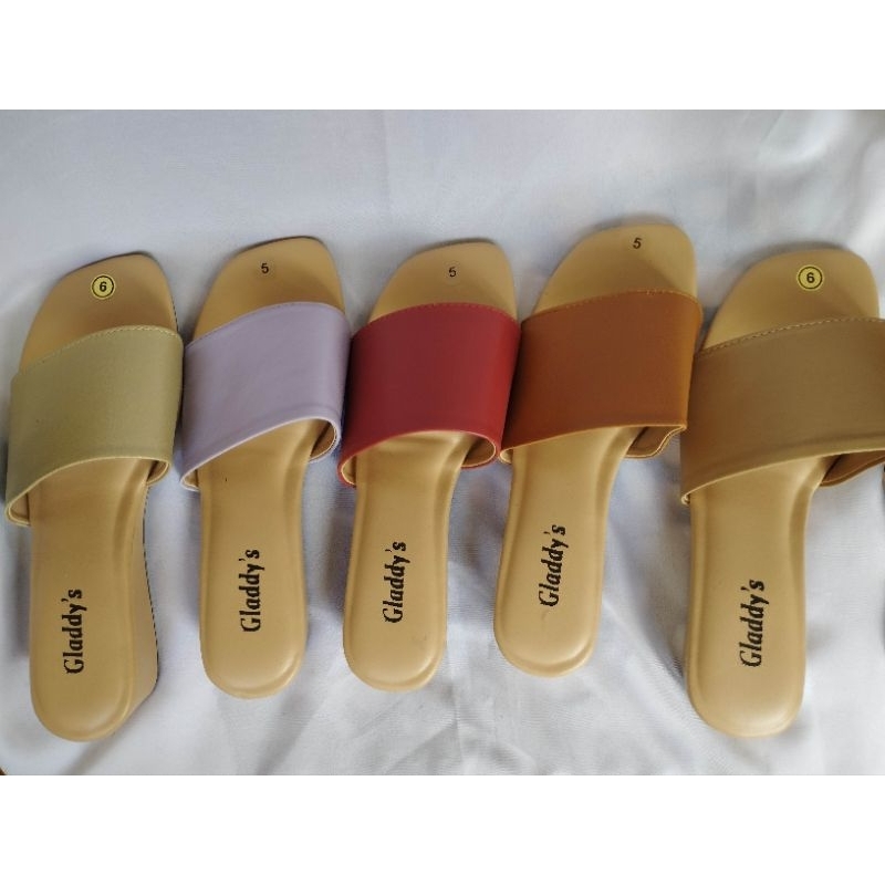 G028 - Womens one strap H3 wedge step in sandals footwear | Shopee ...