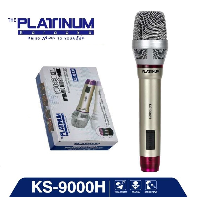 sata Platinum KS-9000H Universal Microphone Karaoke Dynamic Heavy Duty Wired Professional ...