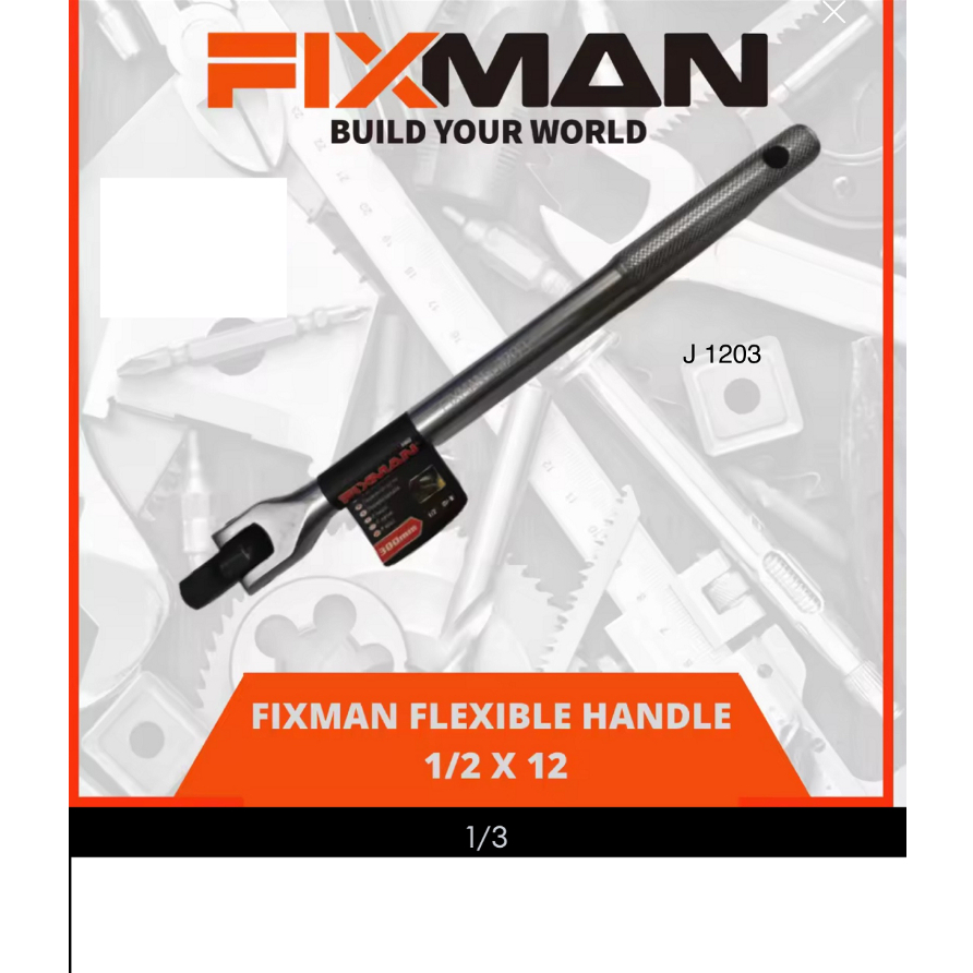 Fixman Flexible Handle 1/2 x12 | Shopee Philippines