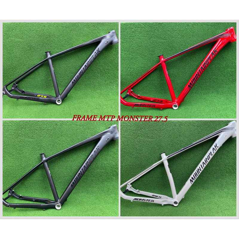 MTB Frame Mountainpeak Monster 27.5 Alloy Tapered Quick Release ...