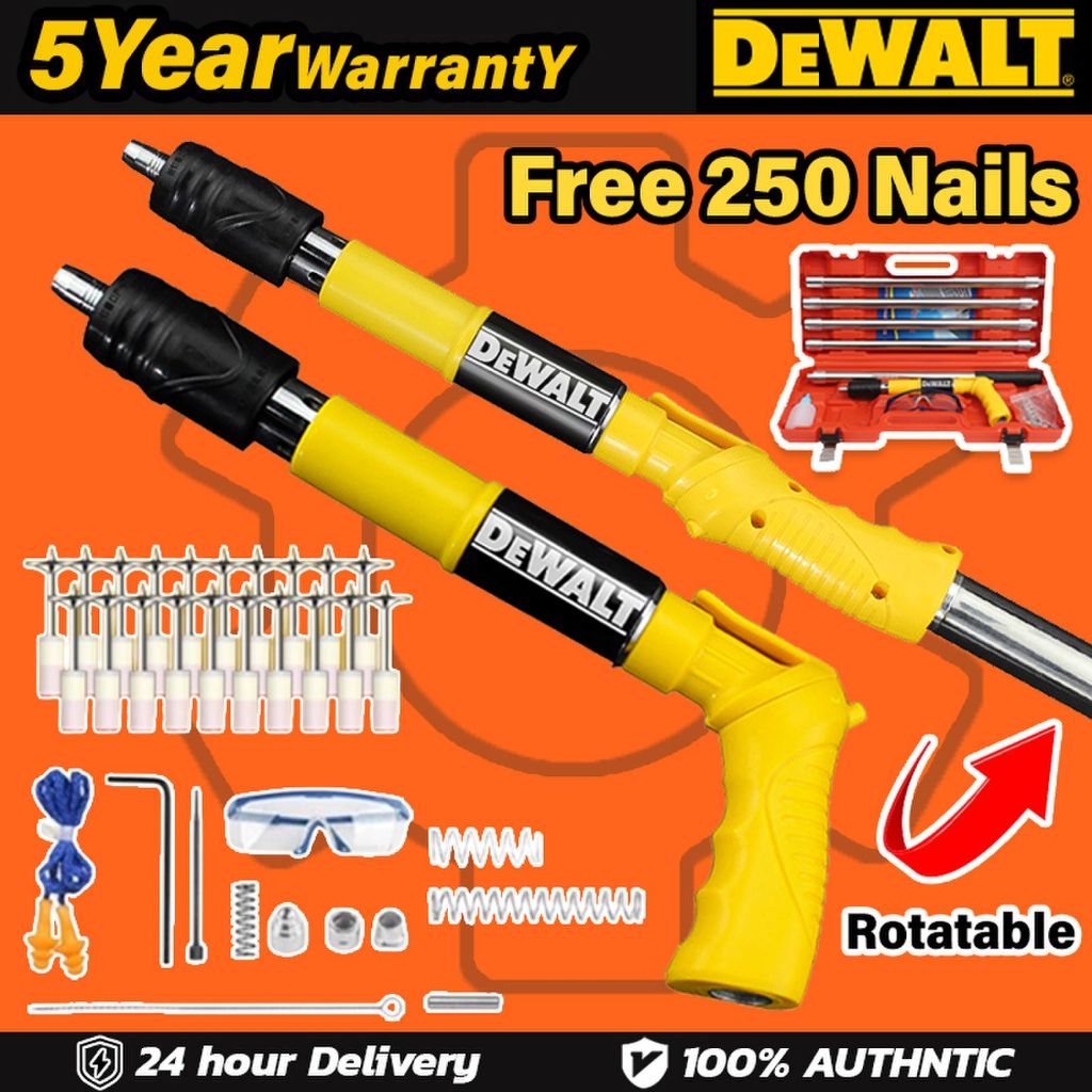 DEWALT Rotating Nail Gun Original Heavy Duty Nail Punch Shooter ...