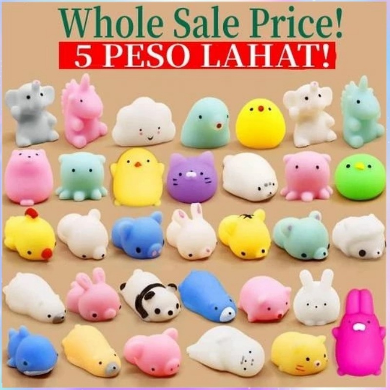 30 styles cute mini animal randomly shipped Mini Animal Pinch Kneading ...