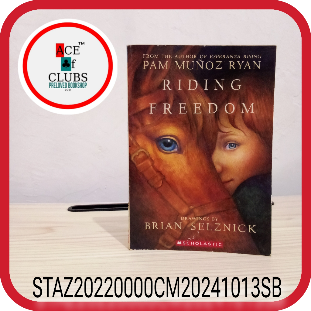 riding freedom by pam Munoz Ryan (PReLoved/Used) | Shopee Philippines