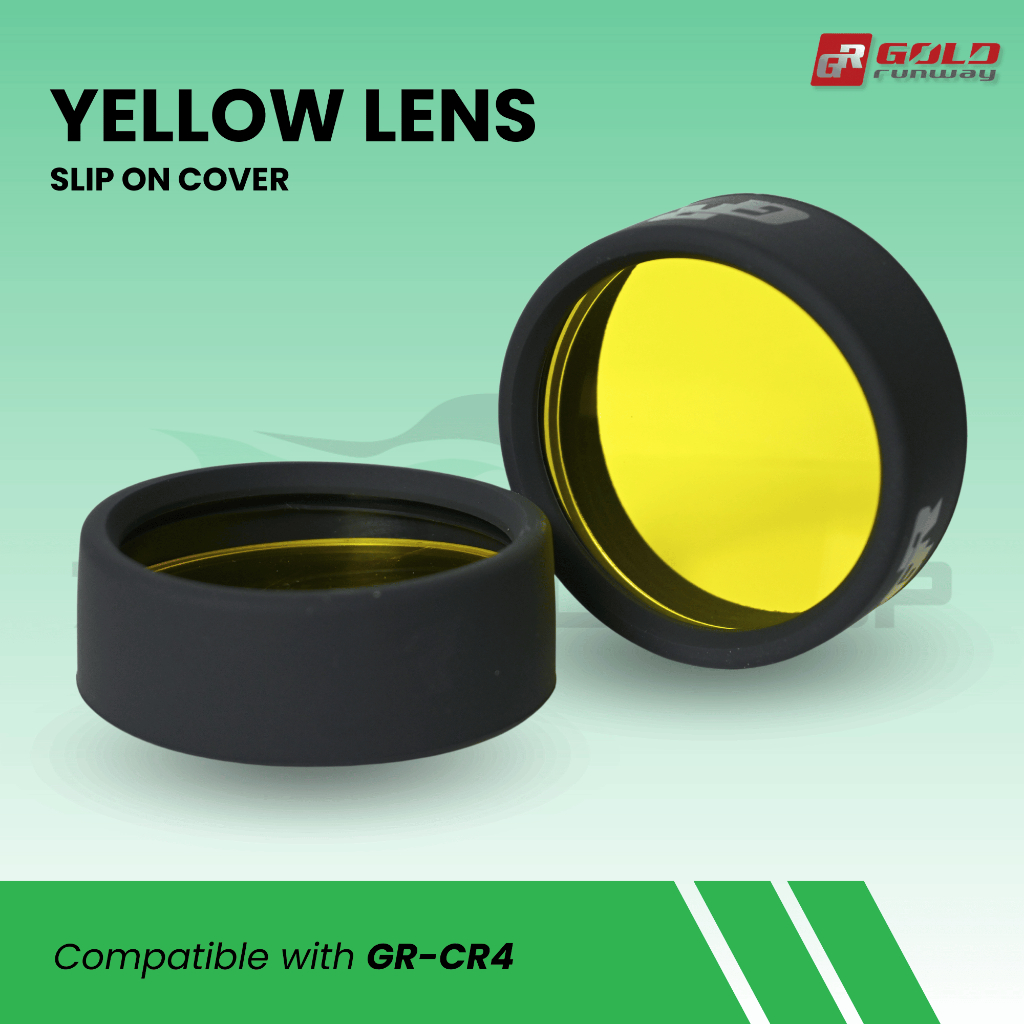 GOLD RUNWAY AUXILIARY LIGHT YELLOW LENSES | Shopee Philippines