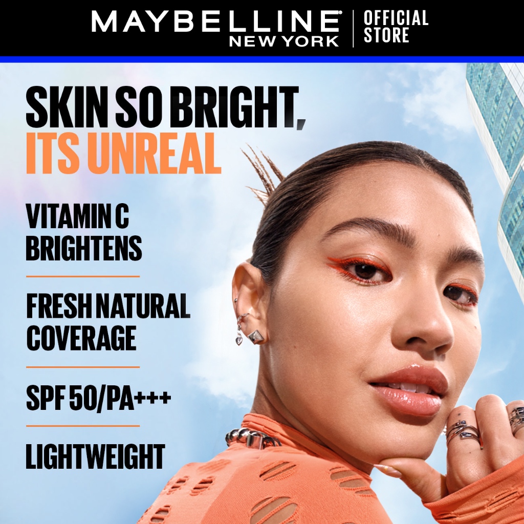 Maybelline Fit Me Fresh Tint With Vitamin C Skin Tint Brightening Sunscreen Spf 50 Pa Bb
