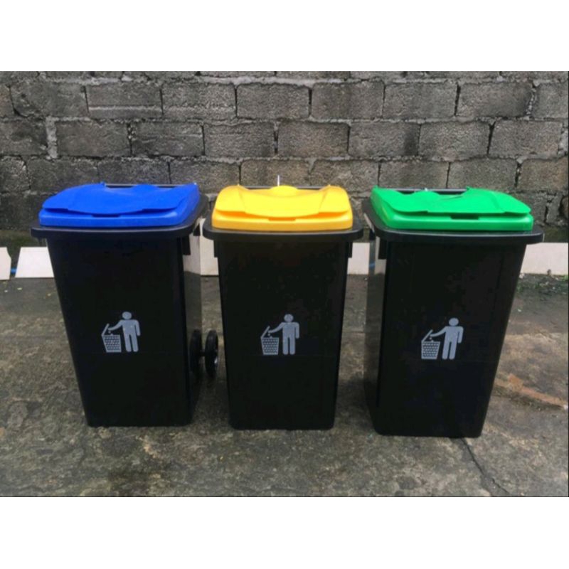 OROCAN TRASH BIN 100LITERS /CAN WITH WHEELS AND LOCKB (BASURAHAN ...