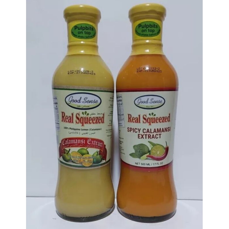 Good Sense Real Squeezed Calamansi Extract 500ml | Shopee Philippines