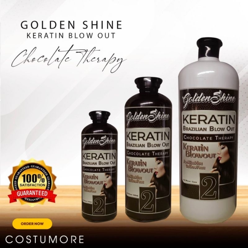 Golden shine Brazilian blow out chocolate scent | Shopee Philippines