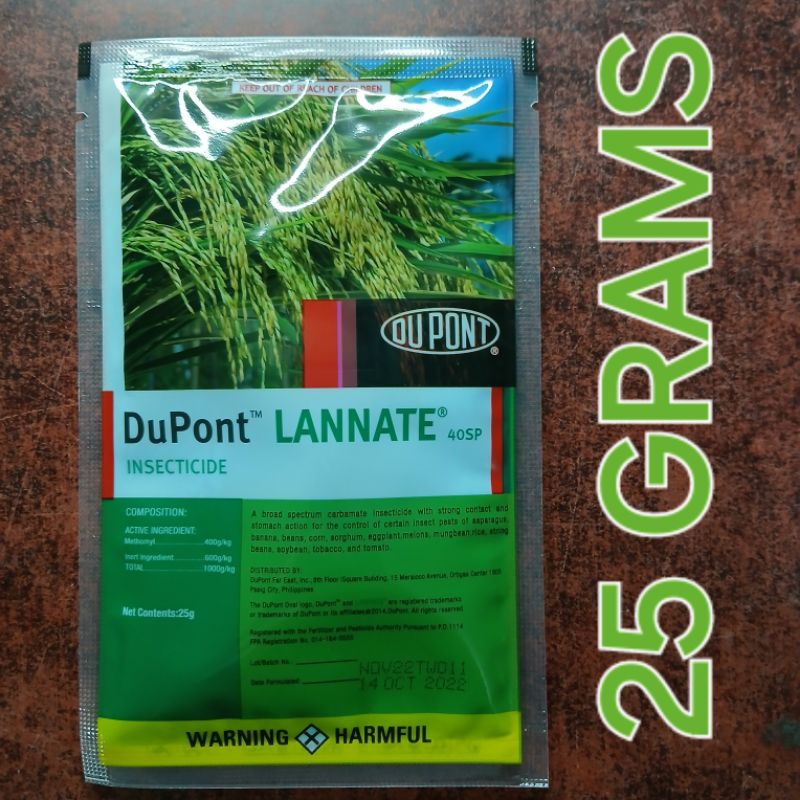 LANNATE 40SP (25 GRAMS) BROAD SPECTRUM CARBAMATE INSECT CONTROL BY ...