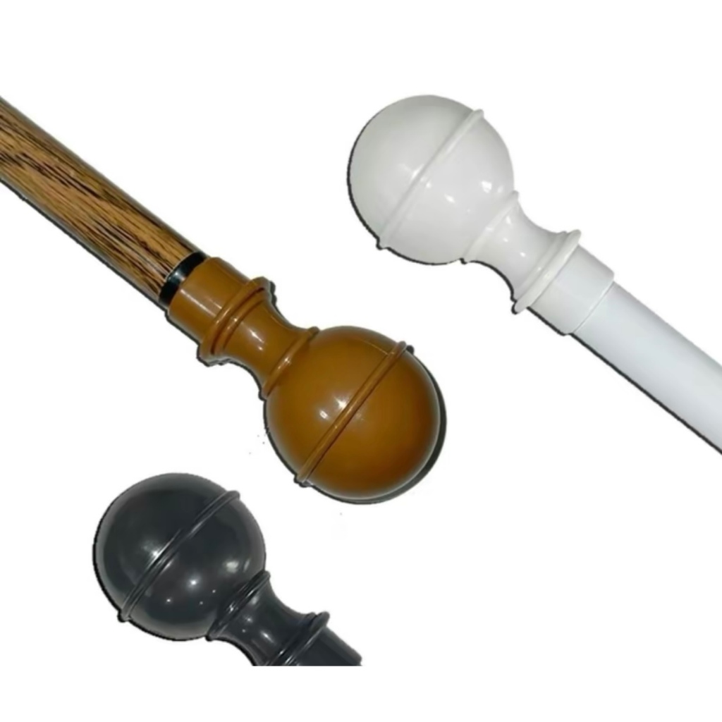 Hareta Horizontal curtain rod hook type full set of thickening ...