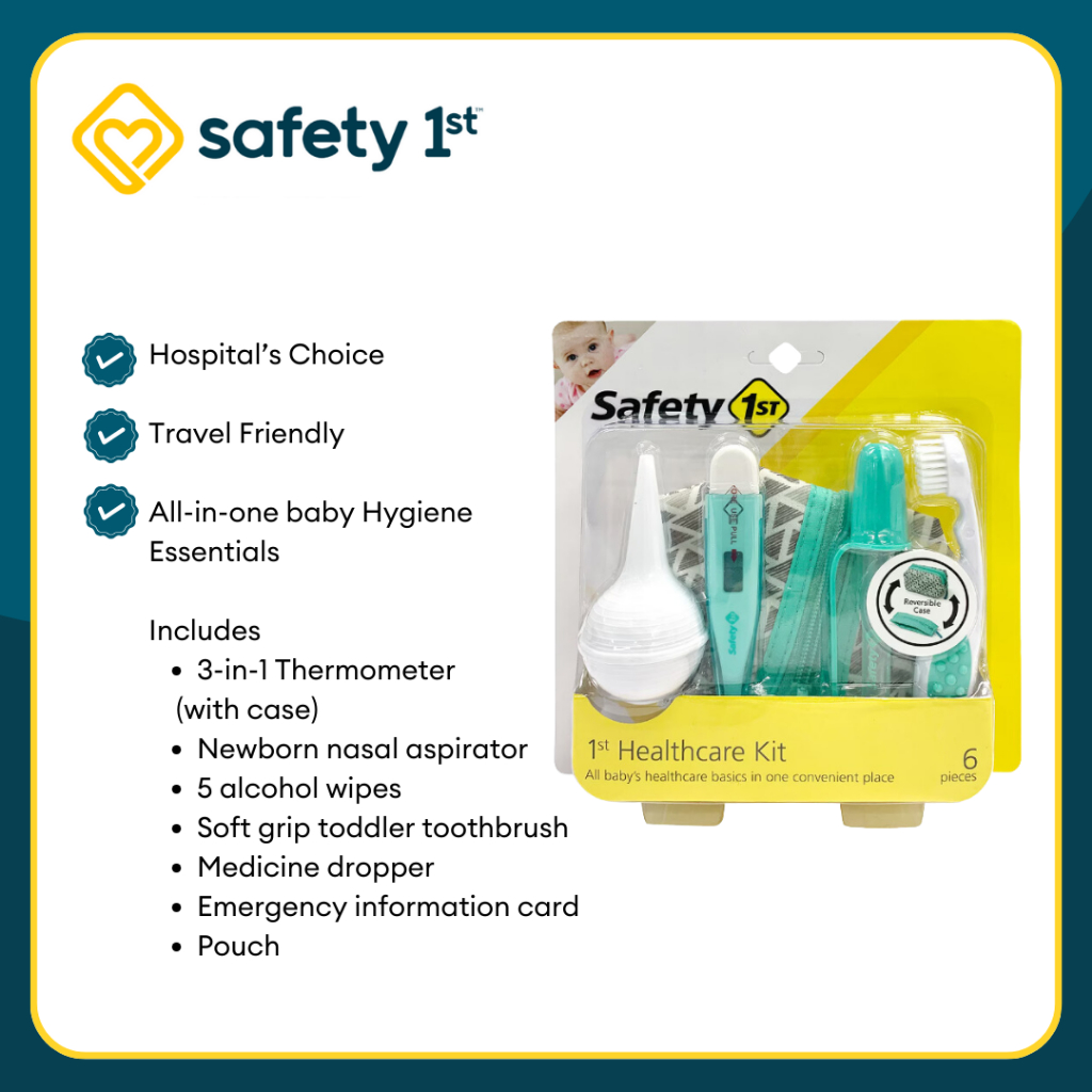 Safety 1st First Healthcare Kit Baby Set | Shopee Philippines