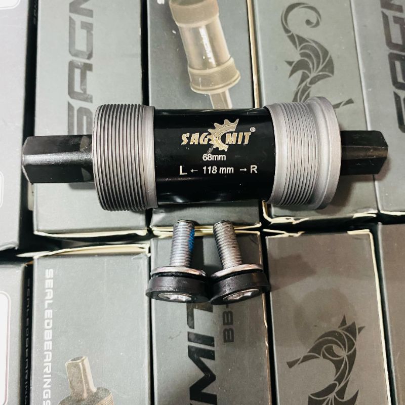SAGMIT BB73 Sealed Bearing Bicycle Bottom Bracket Square type Mountain ...