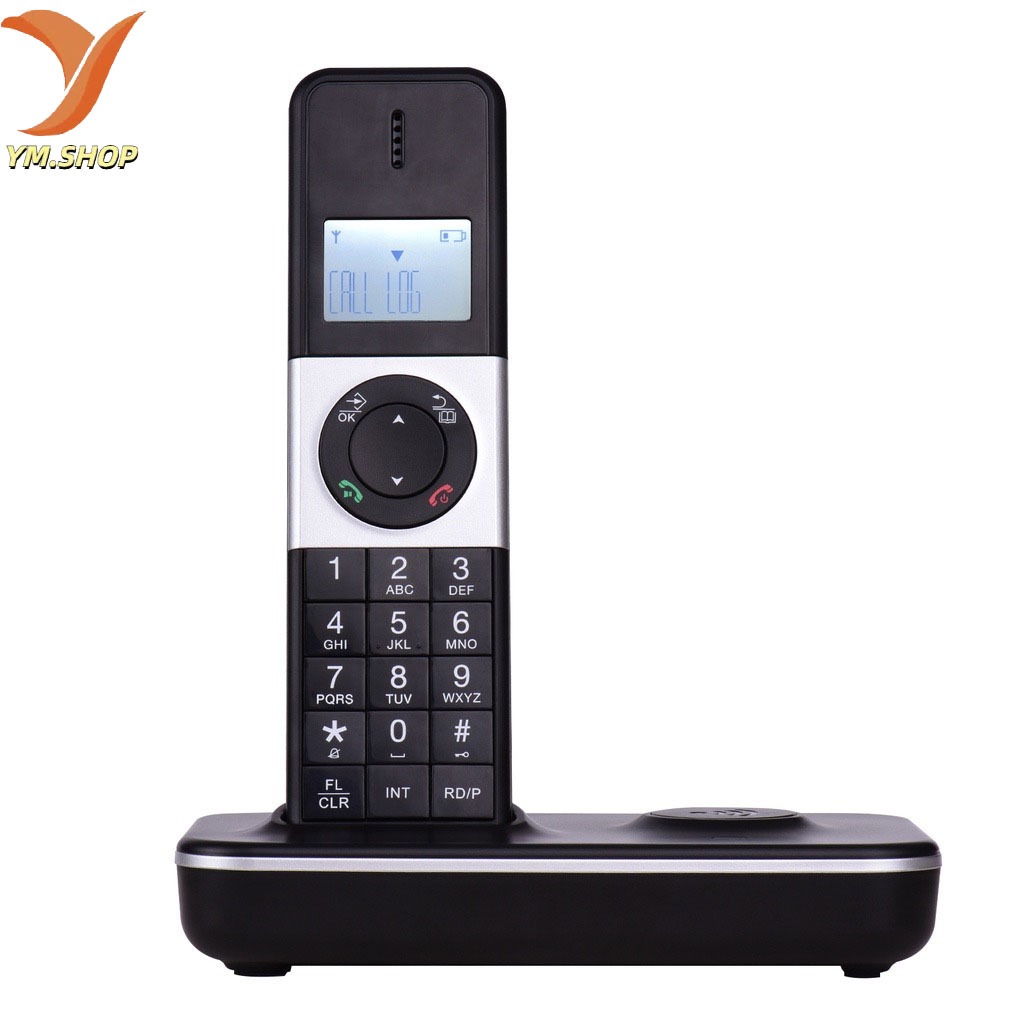PLDT D1003 Cordless Phone - Wireless Landline with Loud Speaker, Clear ...