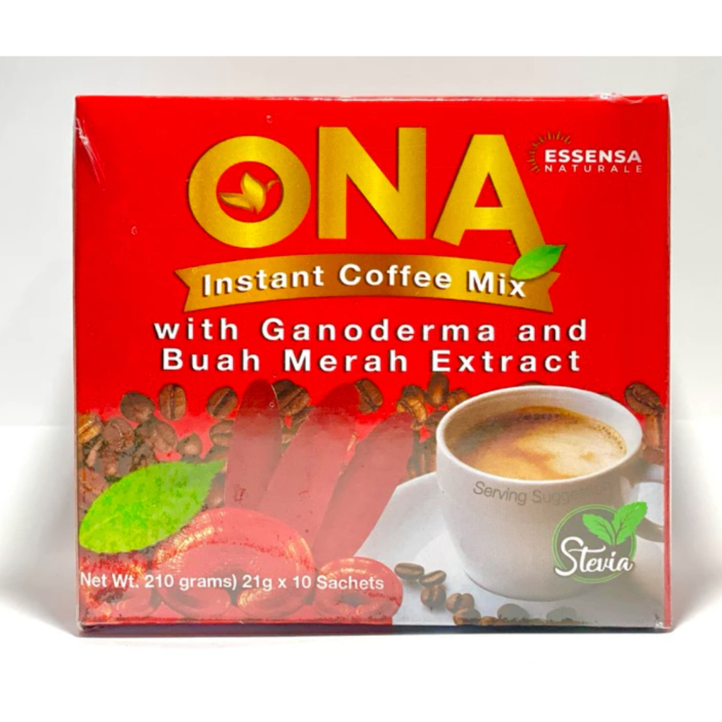 ONA Coffee by Essensa Naturale Instant Coffee Mix Authentic 10 sachets ...