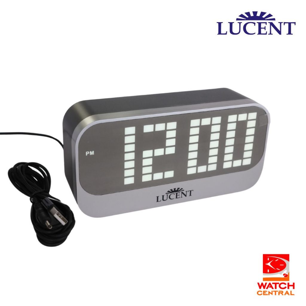 Lucent Digital Alarm Clock 8802 Table Clock | Shopee Philippines