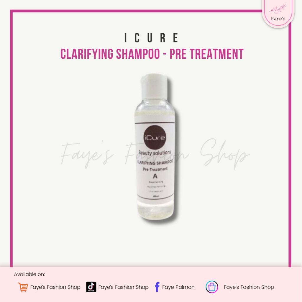 ICure Clarifying Shampoo (100mL) | Shopee Philippines
