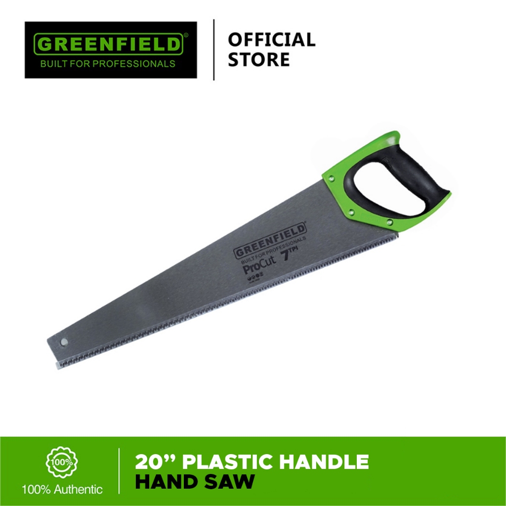 Greenfield Plastic Handle Handsaw 20" - Hand Tools | Shopee Philippines
