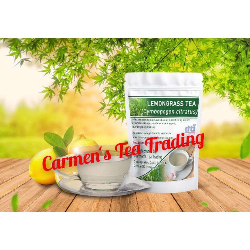 LEMONGRASS TEA (tanglad) 30 teabags per pack | Shopee Philippines