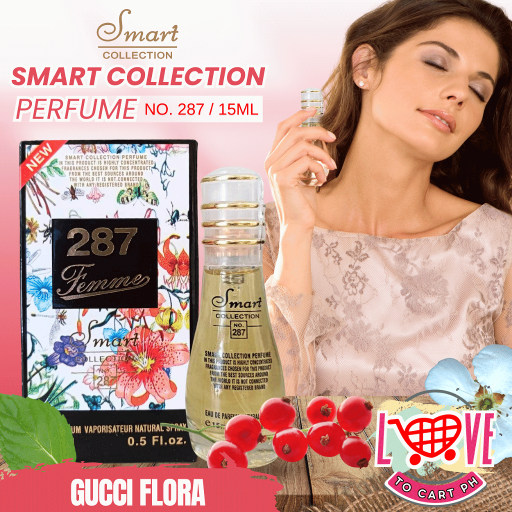𝐎𝐑𝐈𝐆𝐈𝐍𝐀𝐋 SMART COLLECTION FOR WOMEN | GUCSCI FLORA 𝗡𝗼.𝟮𝟴𝟳 𝟭𝟱𝗠𝗟 | Shopee ...