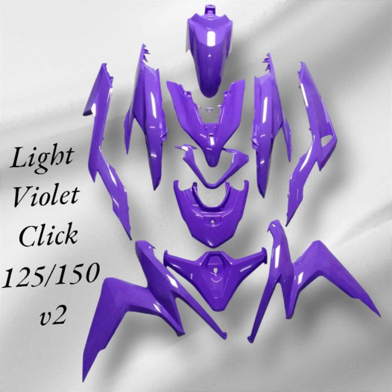 FLEARINGS FOR CLICK 125/150 (LIGHT VIOLET ) | Shopee Philippines