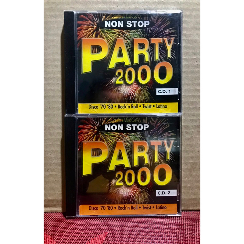 PARTY 2000 Non Stop - CD (2-CD set) | Shopee Philippines