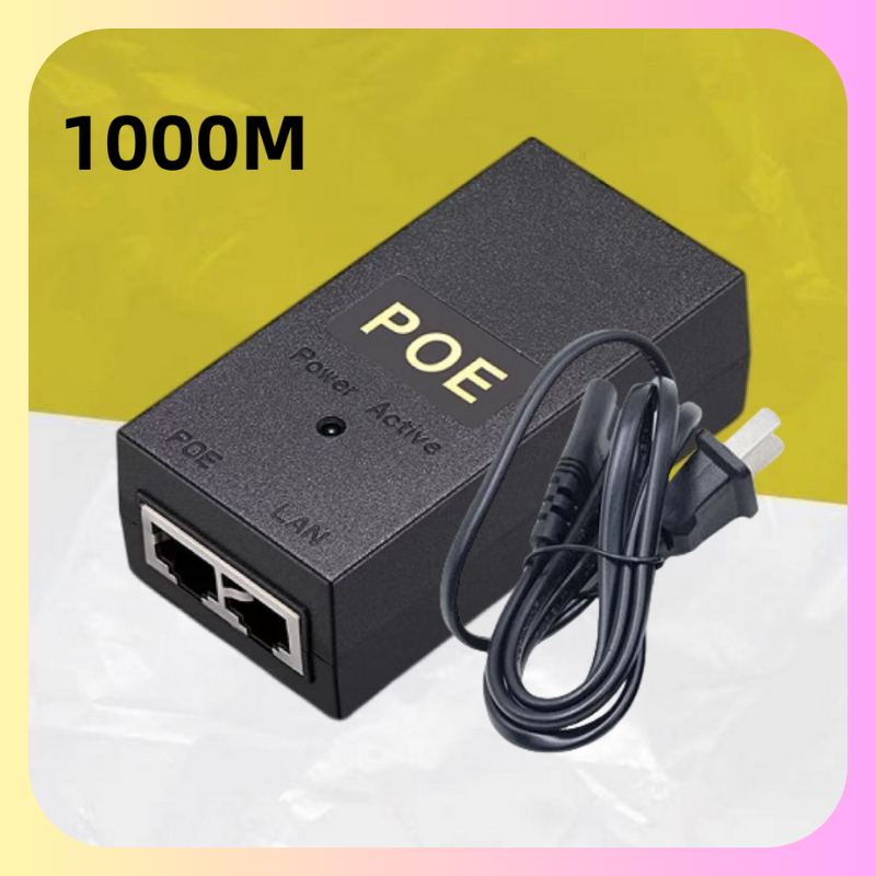 POE Adapter Power Supply DC Adapter Injector Ethernet Adapter ...