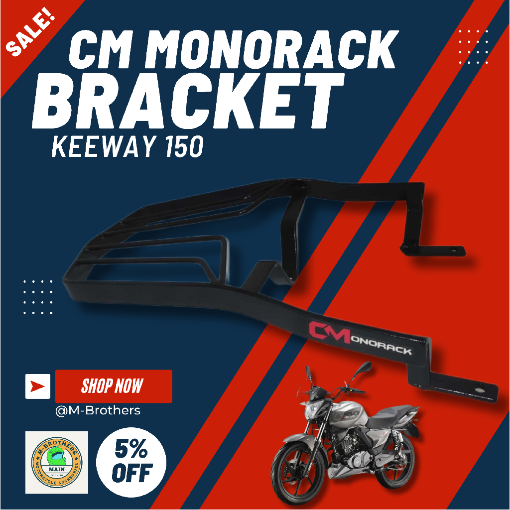 Keeway Icon 150 CM Monorack Bracket for Motorcycle | Shopee Philippines