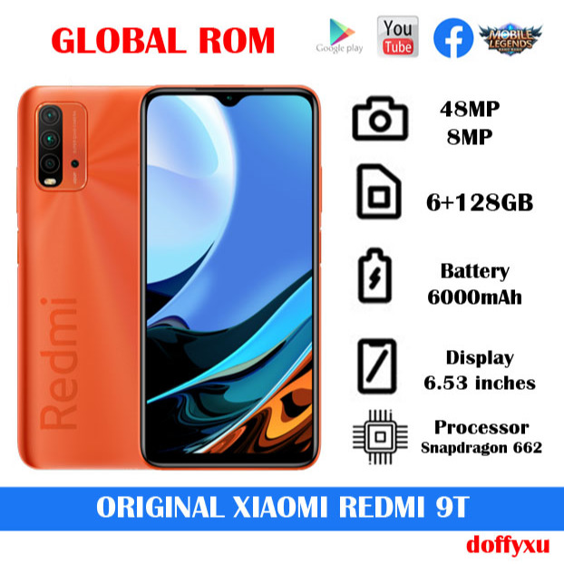 Rdmi 9T 6/128GB Original Global | Shopee Philippines