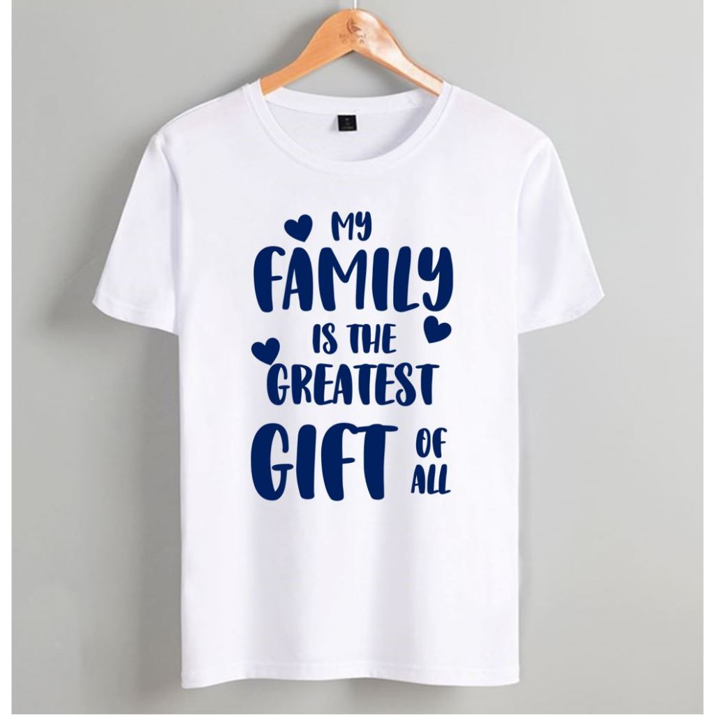 FAMILY SETS SHIRT KIDS AND ADULT MY FAMILY IS THE GREATEST GIFT OF ALL ...