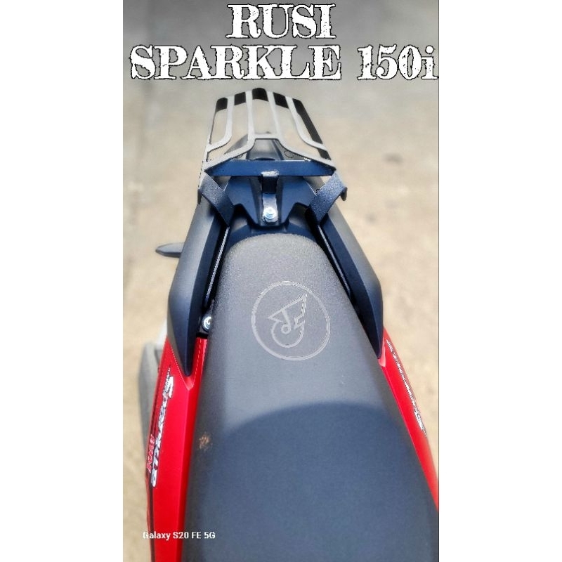 RUSI SPARKLE 125 / 150i / TOPBOX BRACKET / STAY GRAB BAR / STANDARD ...