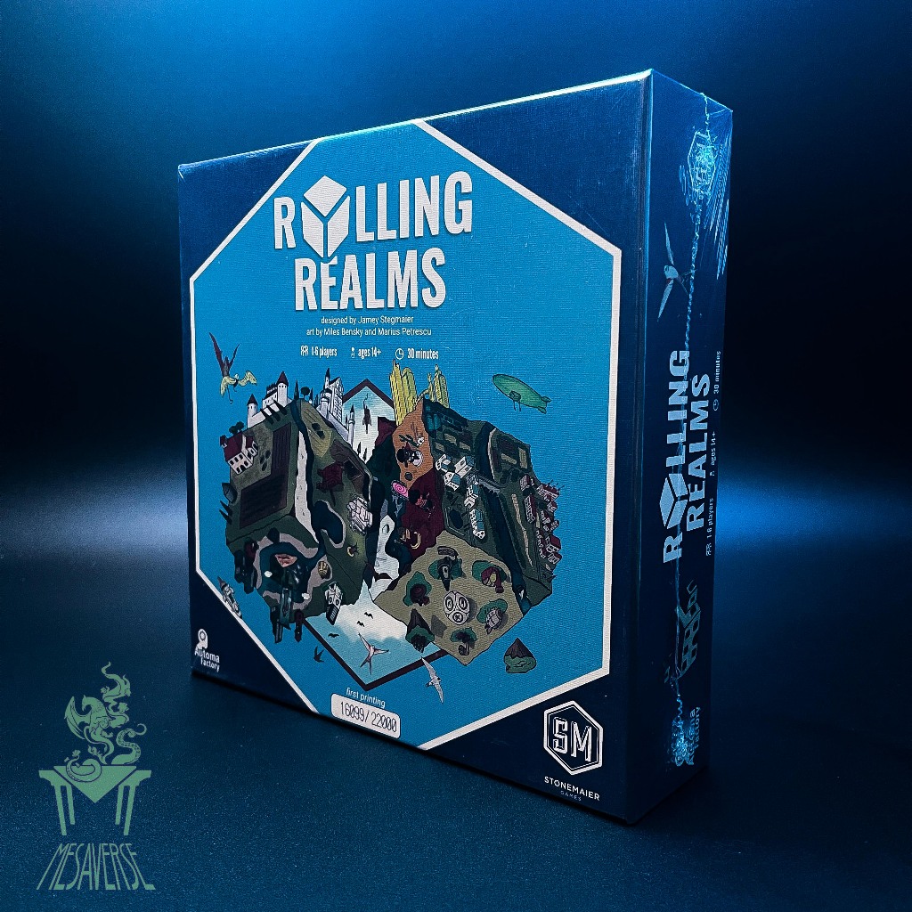[Original] Rolling Realms Board Game | Shopee Philippines