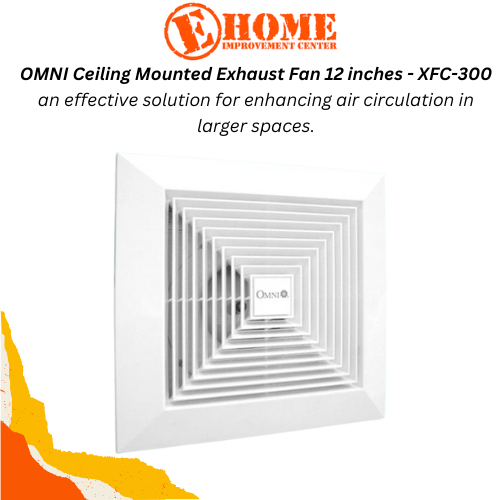 OMNI Ceiling Mounted Exhaust Fan 12 inches - XFC-300 | Shopee Philippines