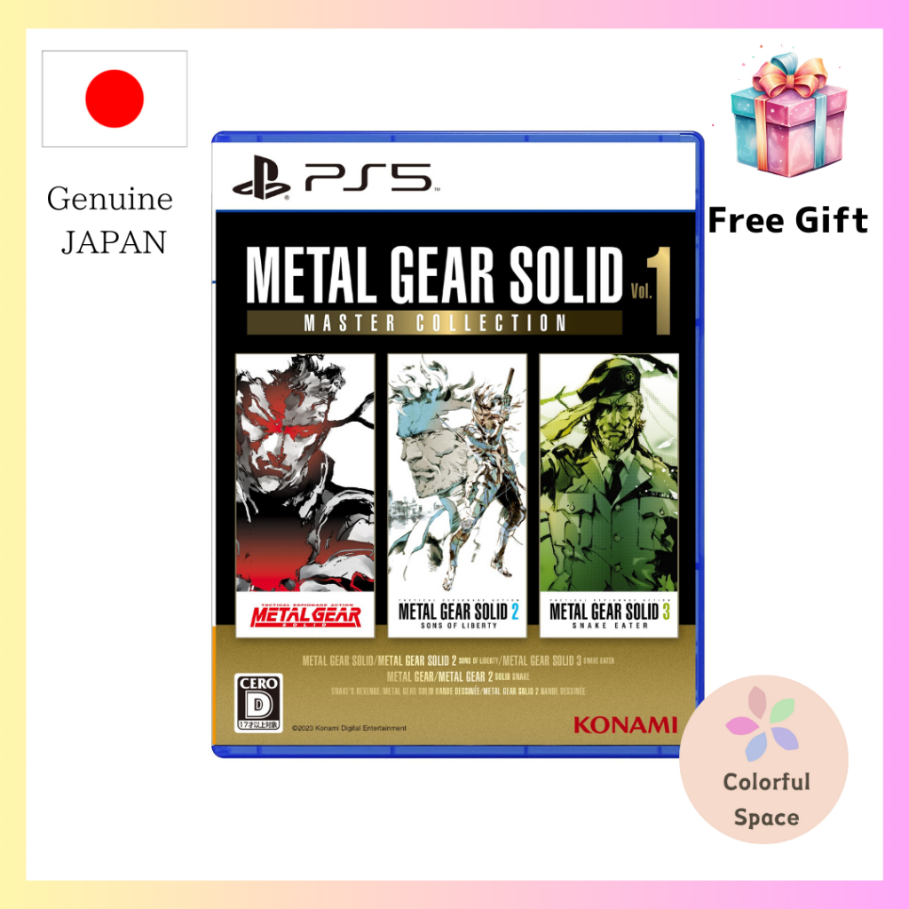 PS5 METAL GEAR SOLID: MASTER COLLECTION Vol.1 [direct from Japan ...