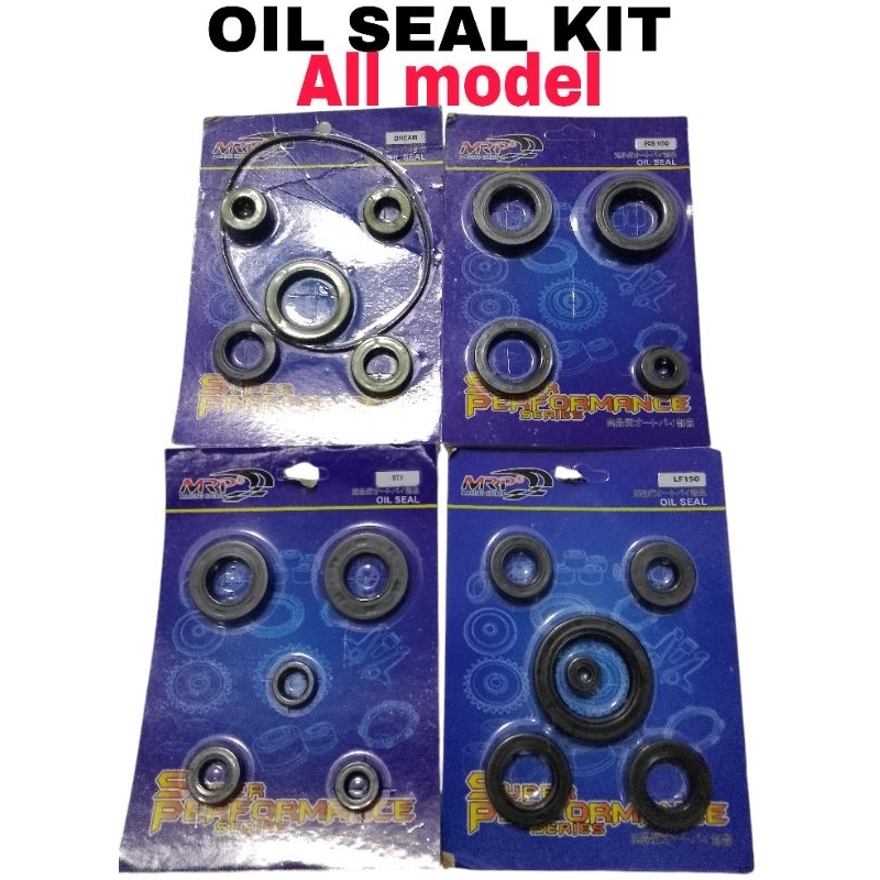 MRP OIL SEAL KIT ALL MODEL (GY6125/CRYPTON/DREAM/FURY/ BC175/ LF125 ...